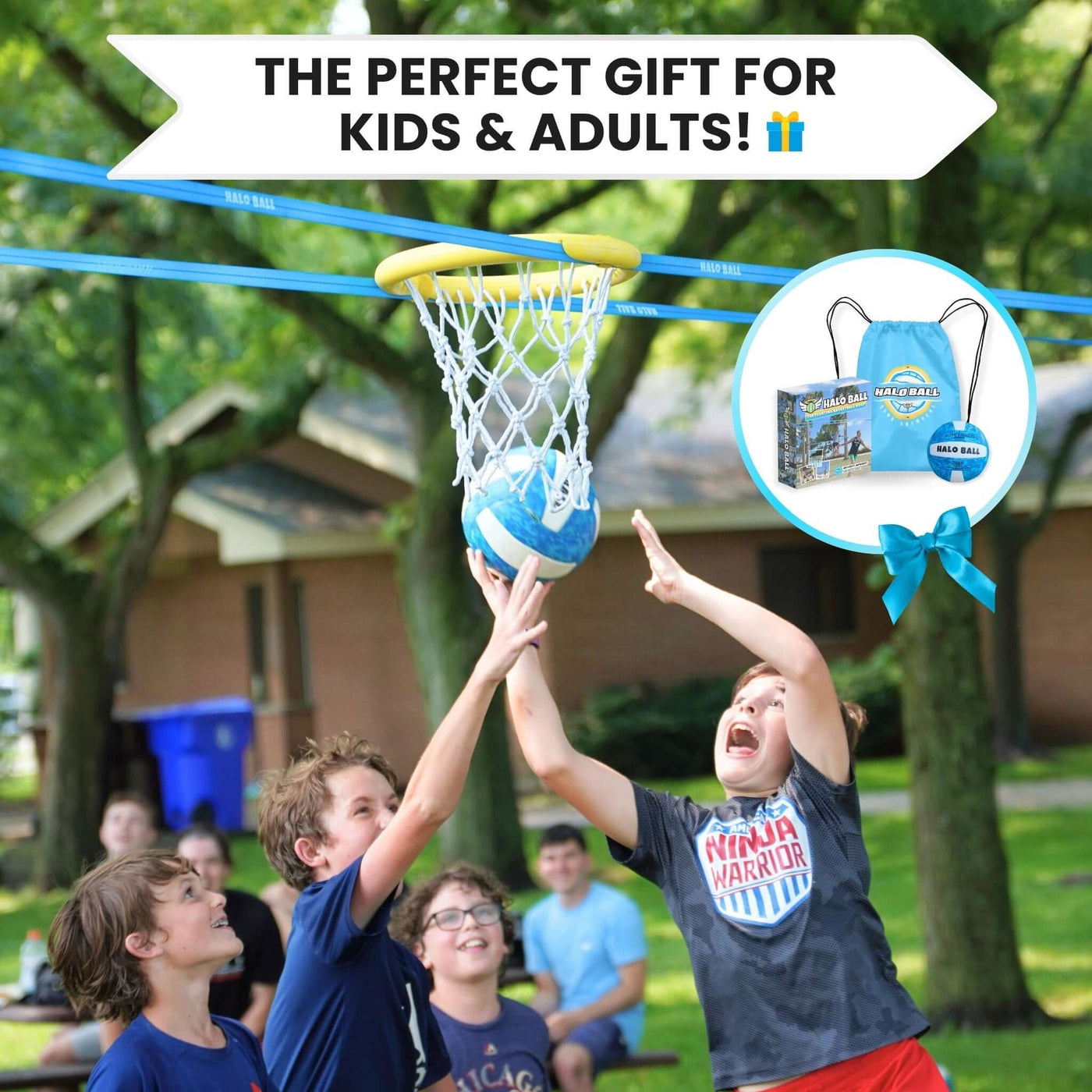 Halo Ball Set - Dunk Anywhere Portable Hoop