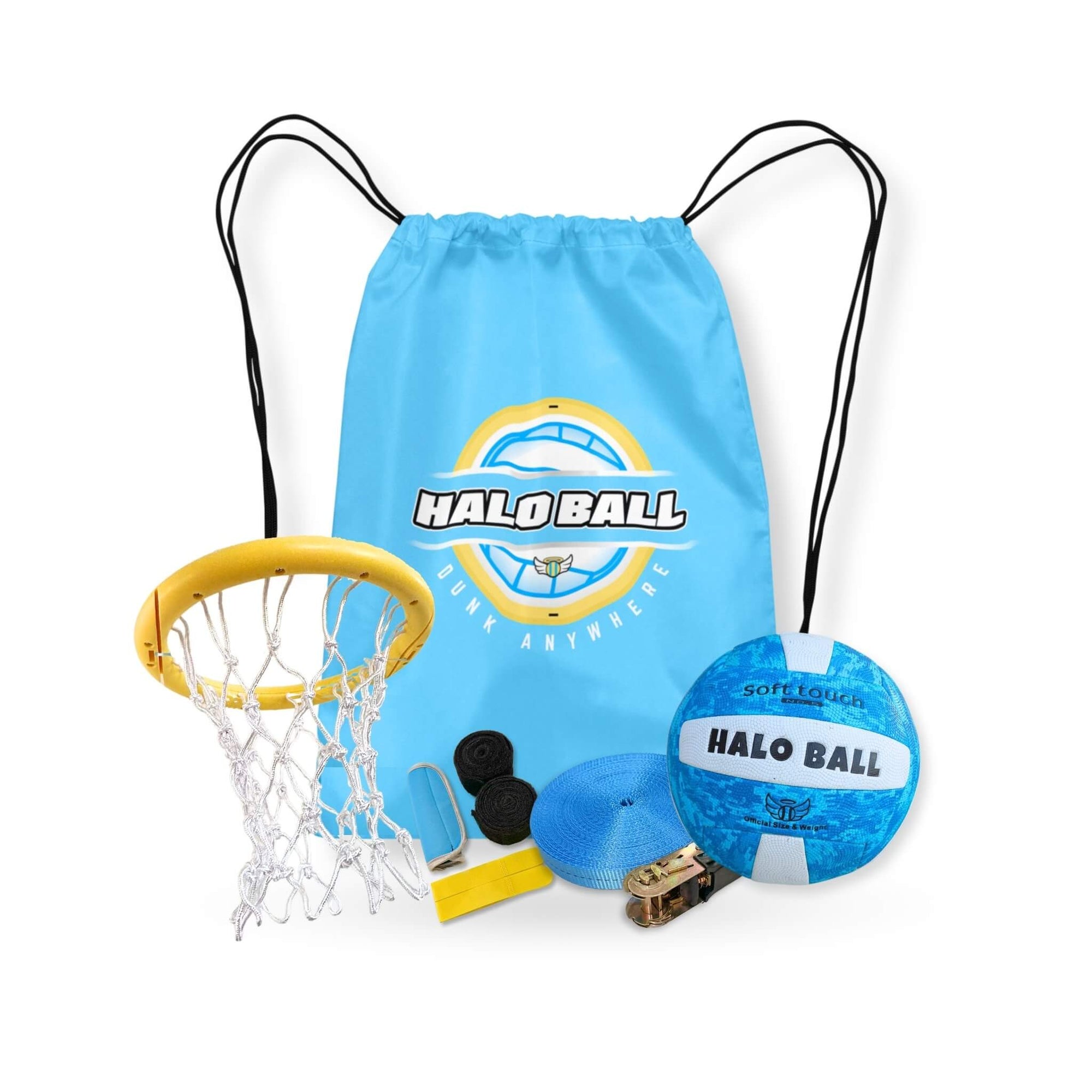 Halo Ball Set - Dunk Anywhere Portable Hoop