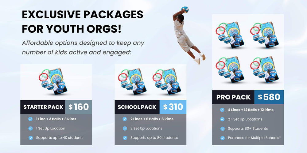 Halo Ball Packages | Options for Schools, Camps & Youth Groups